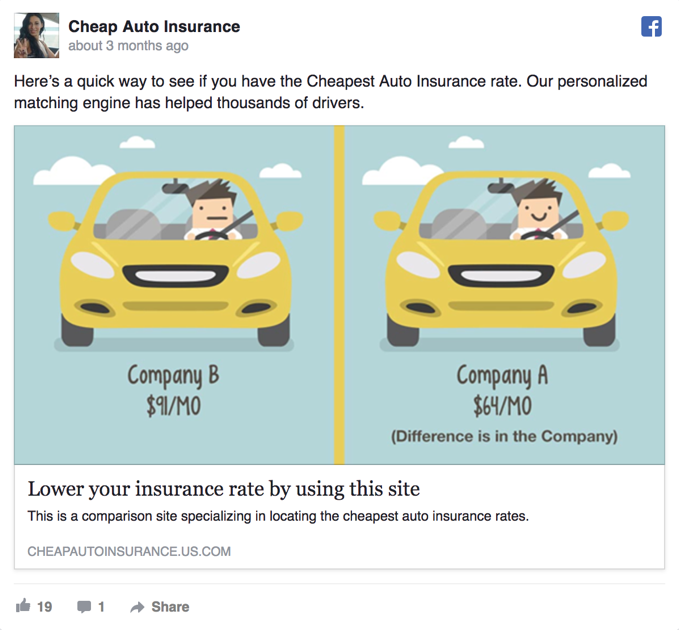 10 Facebook Ads in the Insurance Industry and What We Think of Them