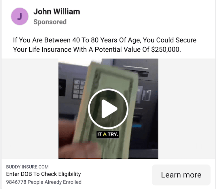 16 Life Insurance Facebook Ad Examples to Help You Create Your Own