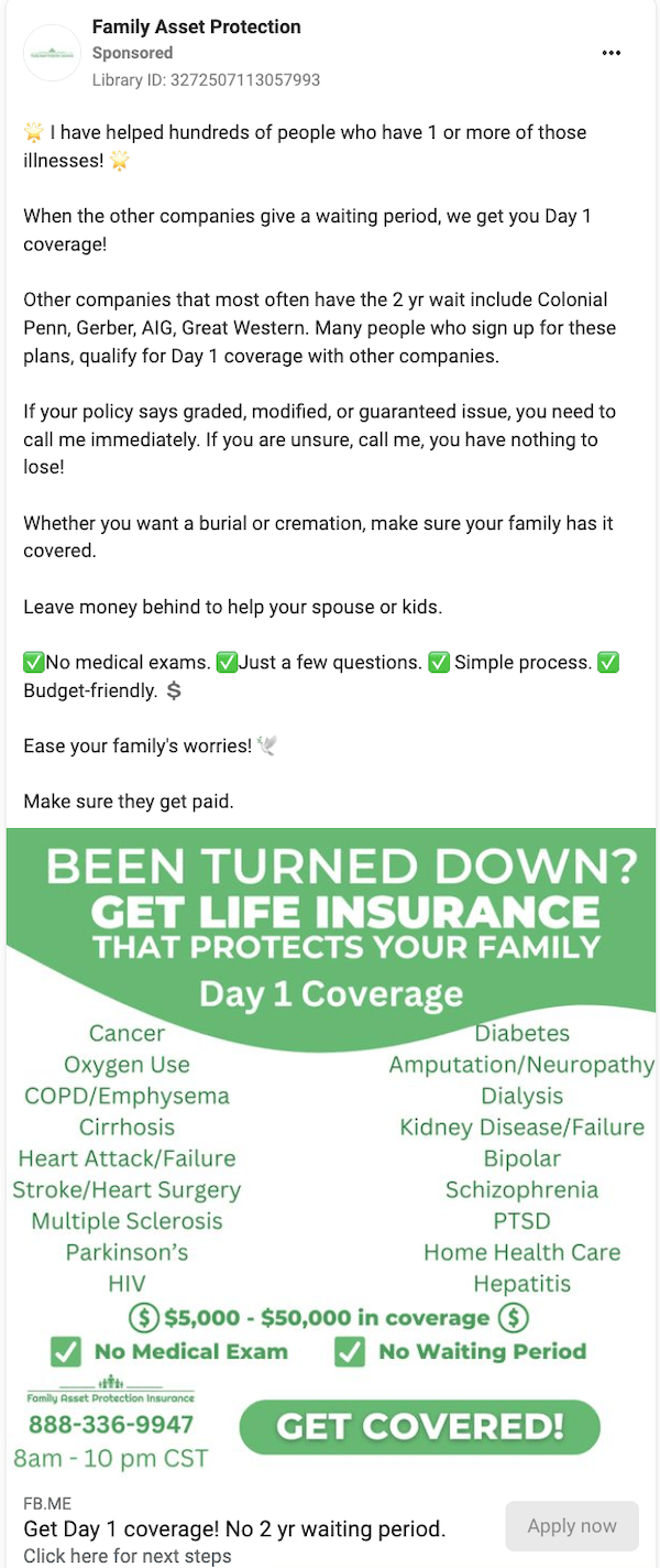 16 Life Insurance Facebook Ad Examples to Help You Create Your Own