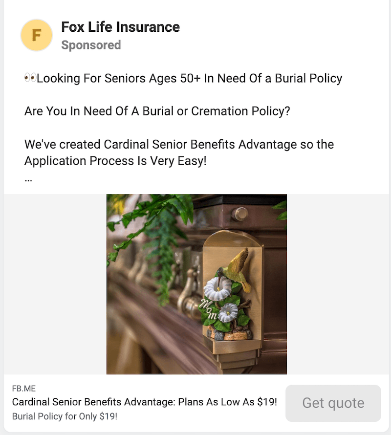 16 Life Insurance Facebook Ad Examples to Help You Create Your Own
