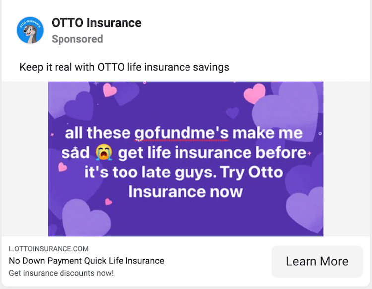 16 Life Insurance Facebook Ad Examples to Help You Create Your Own